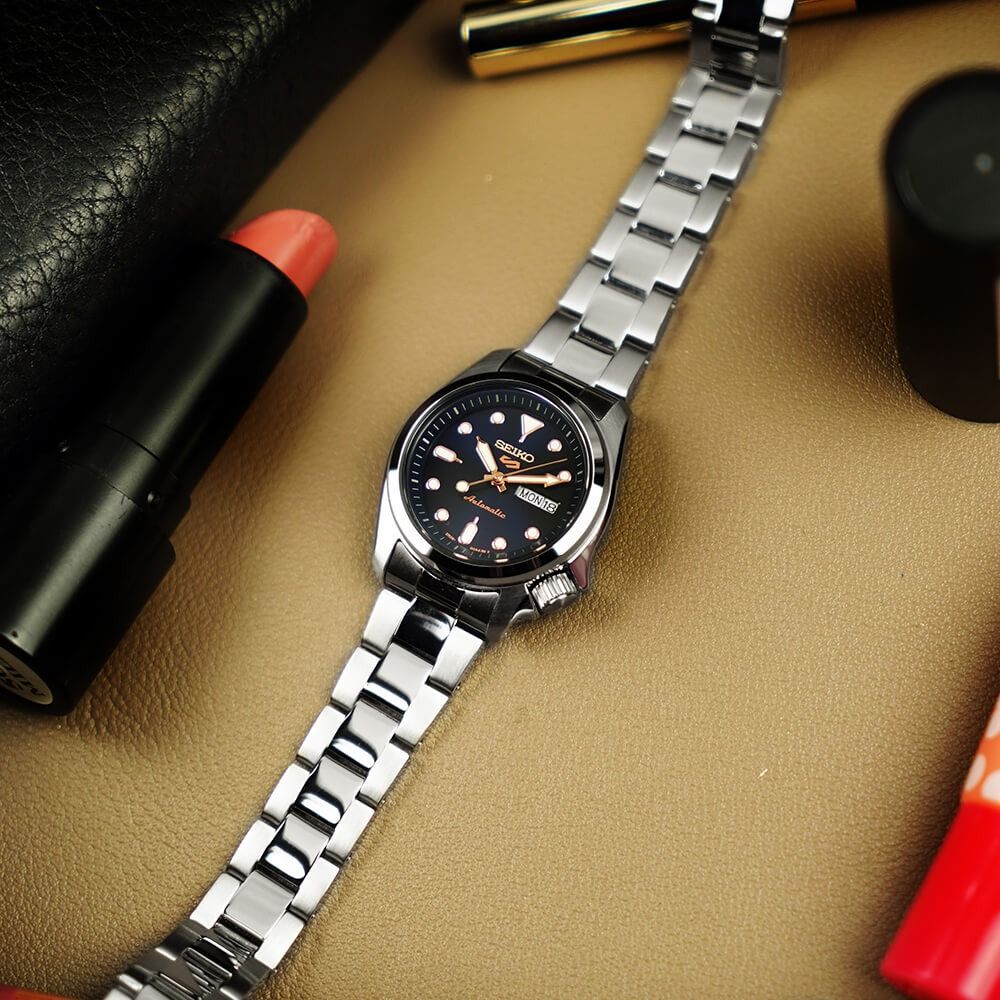Seiko 5 Sports SRE003K1 Suits Style Automatic Blue Dial Stainless Steel ...