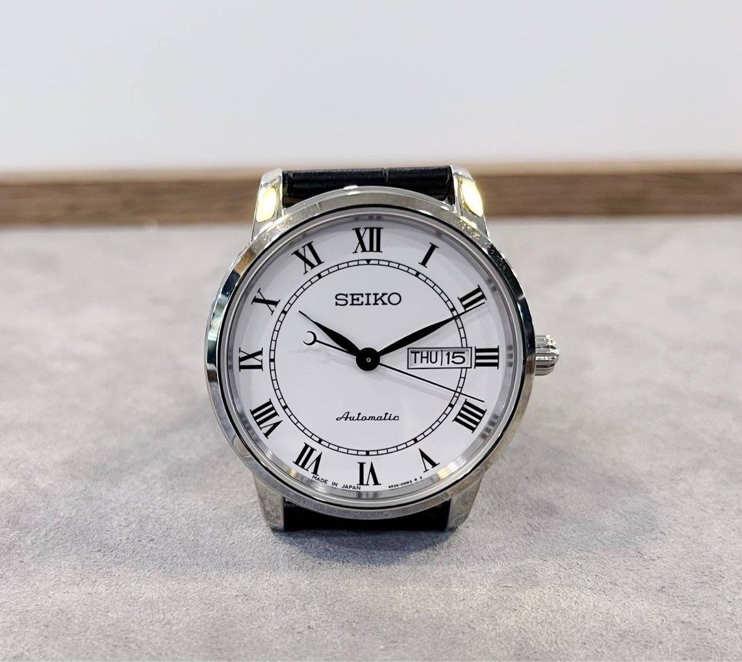 Seiko Presage Classic Day Date automatic Watch, Men's Fashion, Watches ...