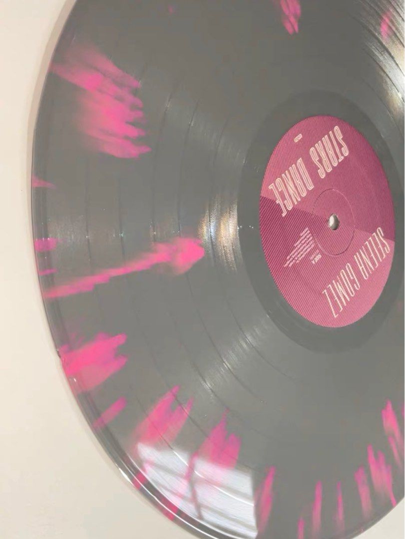 SELENA GOMEZ - STARS DANCE UO GREY & PINK SPLATTER VINYL LP, Hobbies ...