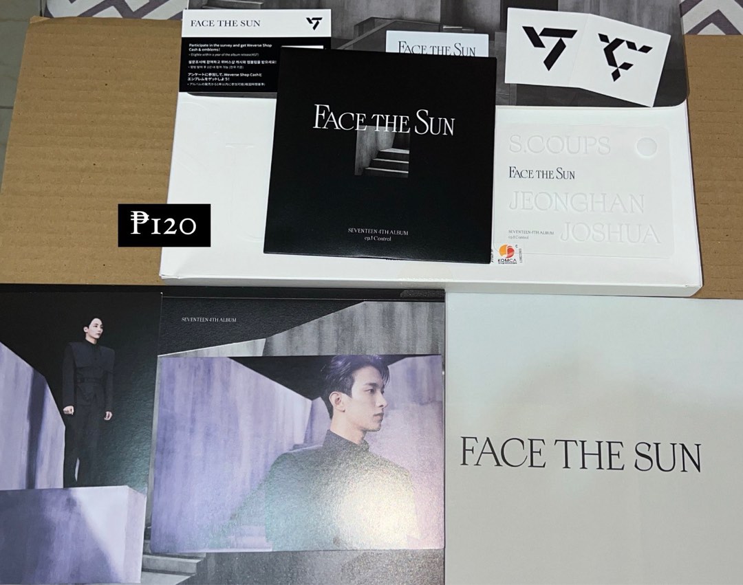 SEVENTEEN FACE THE SUN ALBUM on Carousell