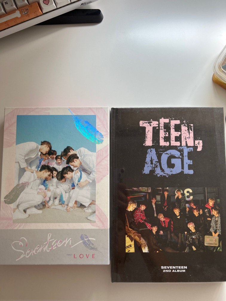 seventeen first love and teen age album, Hobbies & Toys, Music & Media ...