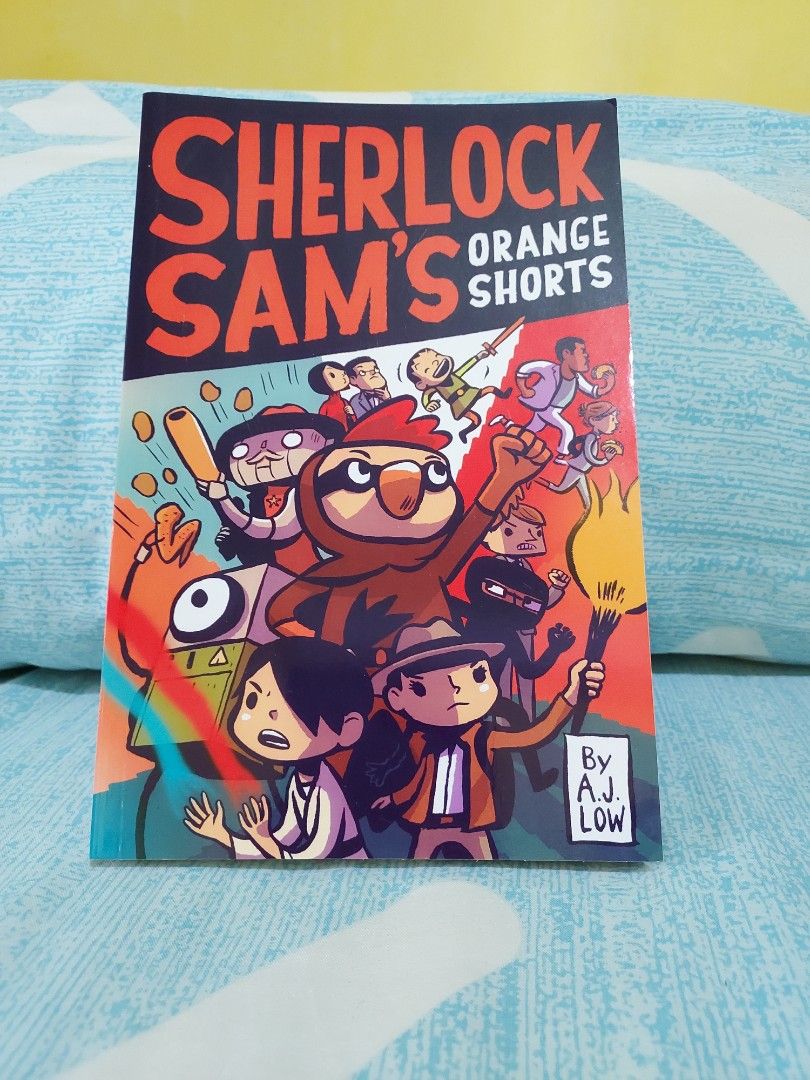 Sherlock Sam's Orange Shorts, Hobbies & Toys, Books & Magazines ...