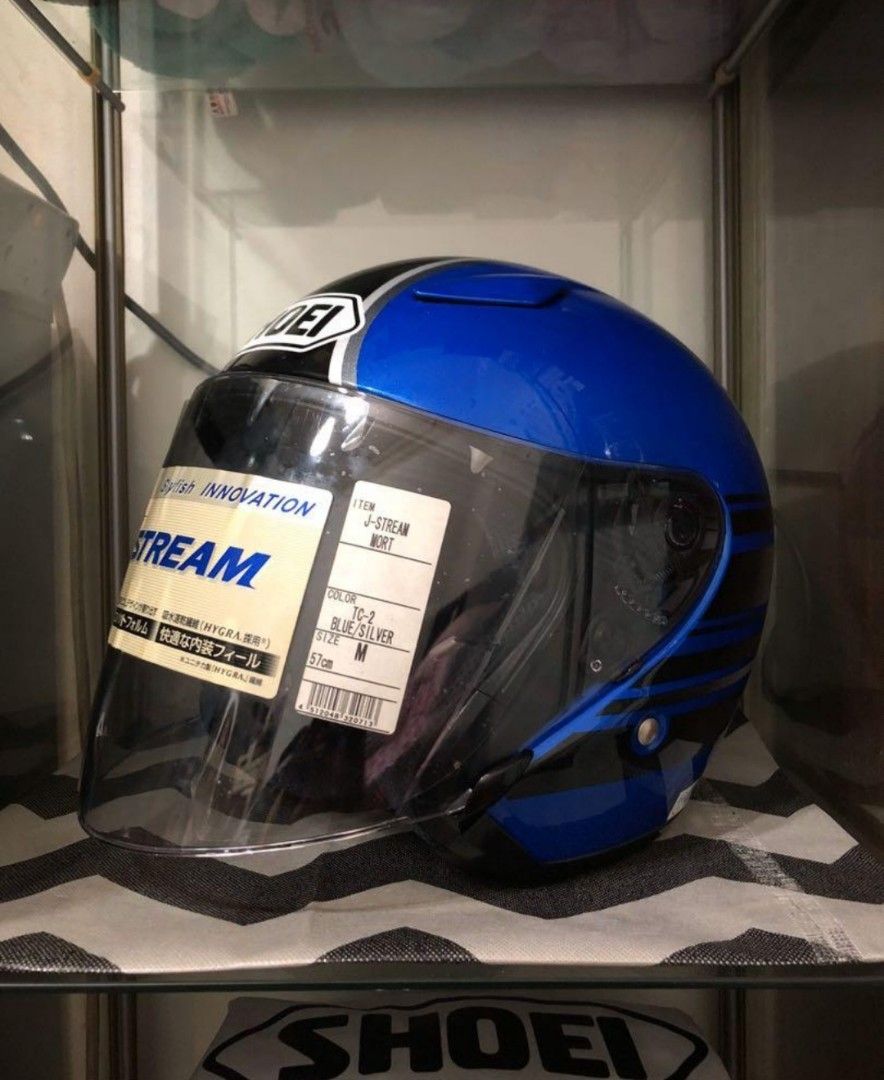 Shoei J Stream Mort, Motorcycles, Motorcycle Apparel on Carousell