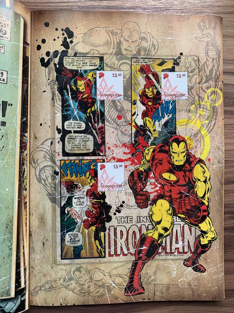 SingPost x Marvel Collab, Hobbies & Toys, Memorabilia & Collectibles ...