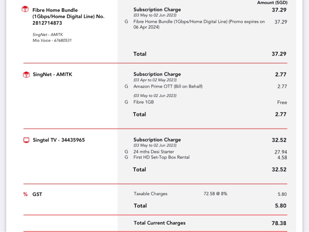 SingTel Broadband 1Gbps connection transfer, Everything Else on Carousell