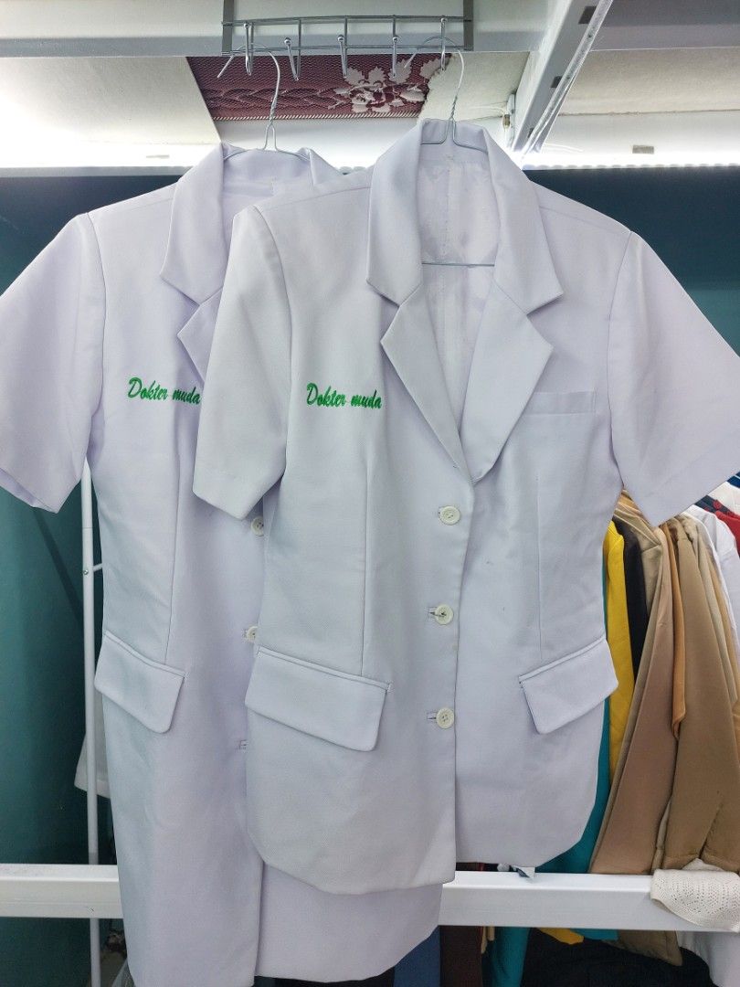 Sneli Snelli Jas Dokter NO BRAND DOKTER MUDA (Serat Kasar), Fesyen ...