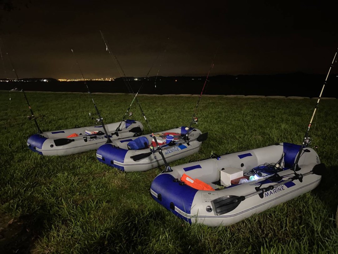 Solar marine inflatable boat kayak fishing (2 set sold), Sports ...