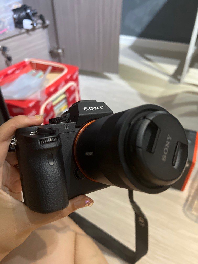 Sony a7ii Body , 3 Battery Pack and Box, Photography, Cameras on Carousell