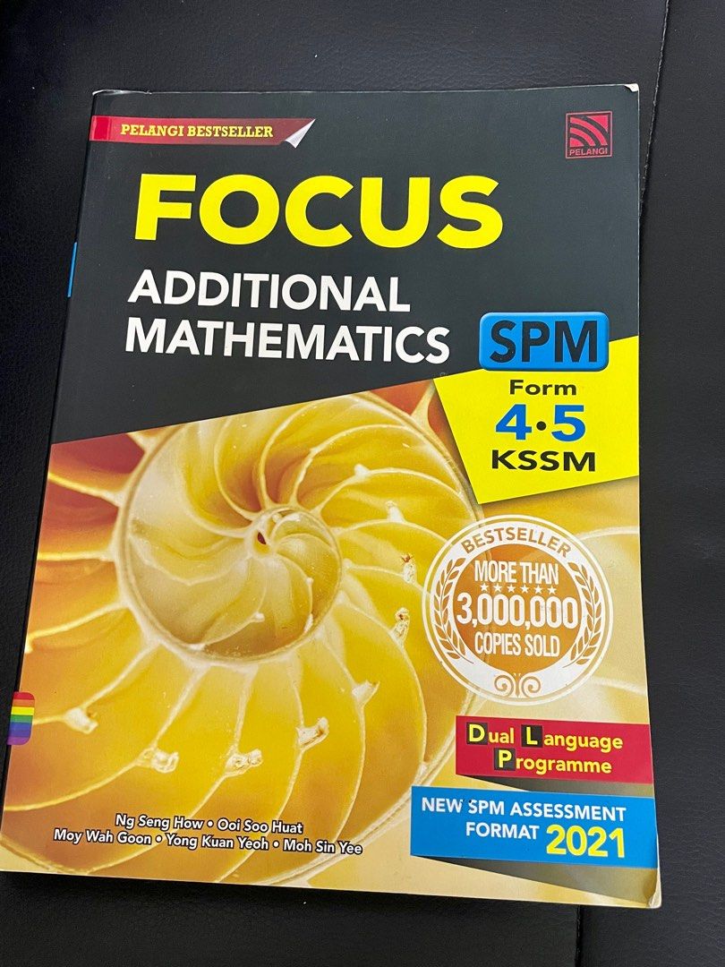 SPM Additional Mathematics (Addmath) Form 4 & 5 KSSM, Hobbies & Toys ...