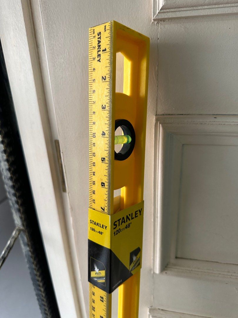 Stanley spirit beam level ruler 120cm, Furniture & Home Living, Home ...