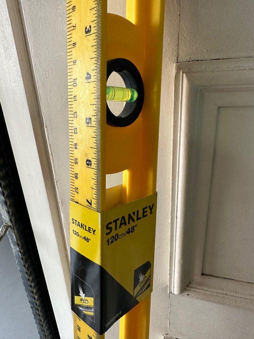 Stanley spirit beam level ruler 120cm, Furniture & Home Living, Home ...