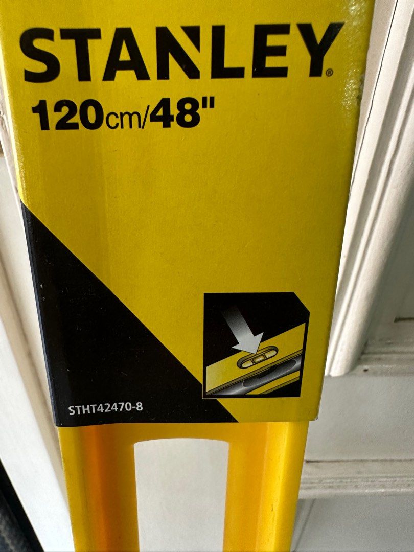 Stanley spirit beam level ruler 120cm, Furniture & Home Living, Home ...