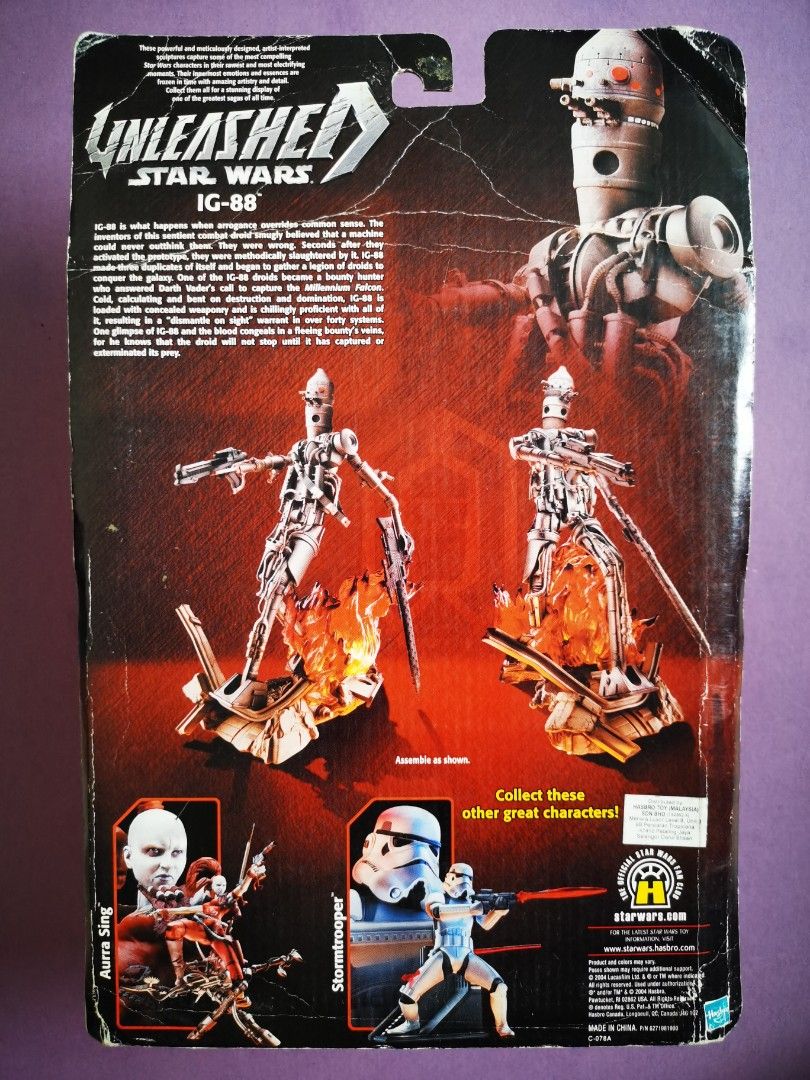 Star Wars Unleashed IG-88 Figure, Hobbies & Toys, Toys & Games on Carousell