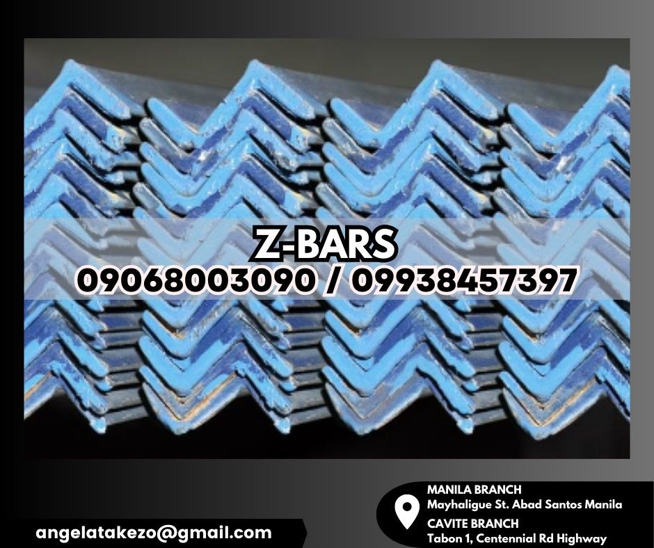 Steel Z Bars, Commercial & Industrial, Construction & Building ...