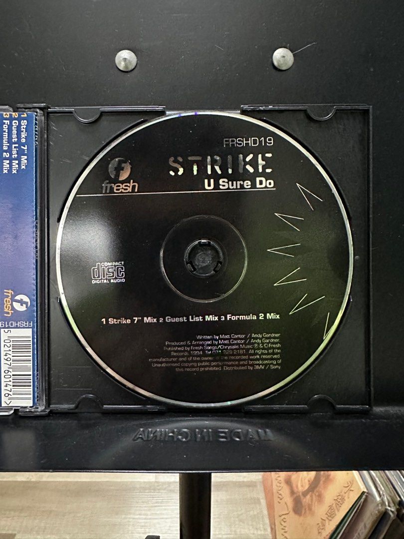 Strike - U Sure Do - CD Single (Original Pressed, 1994), Hobbies & Toys ...