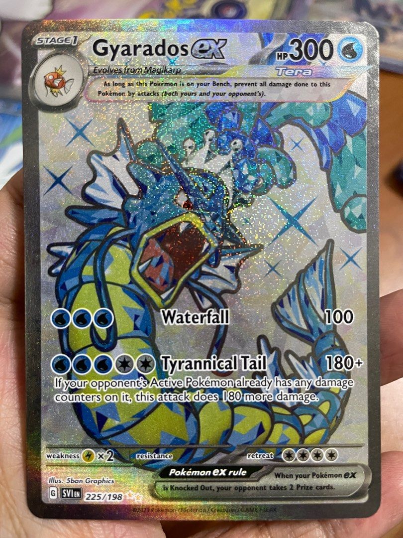 SV01 - Gyarados Ex, Hobbies & Toys, Toys & Games on Carousell