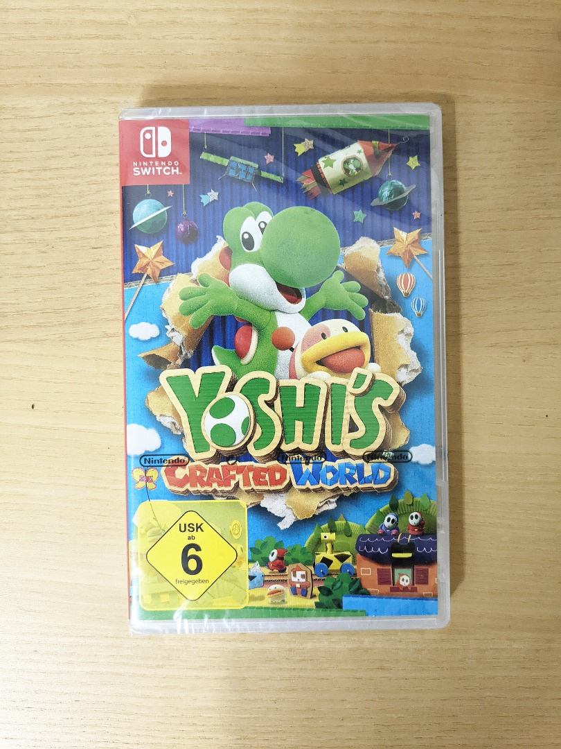 【全新原封】Switch Yoshi's Crafted World 耀西的手工世界（美版支持中文）【平行進口】, 電子遊戲, 電子遊戲, Nintendo 任天堂 - Carousell