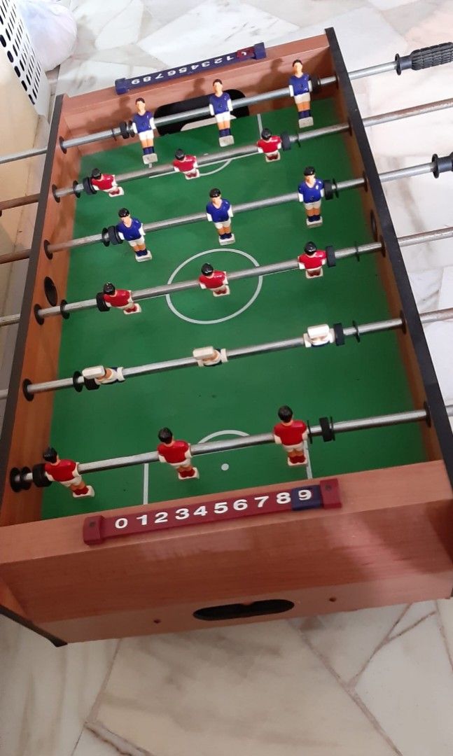 Table Soccer Foosball with legs, Hobbies & Toys, Toys & Games on Carousell