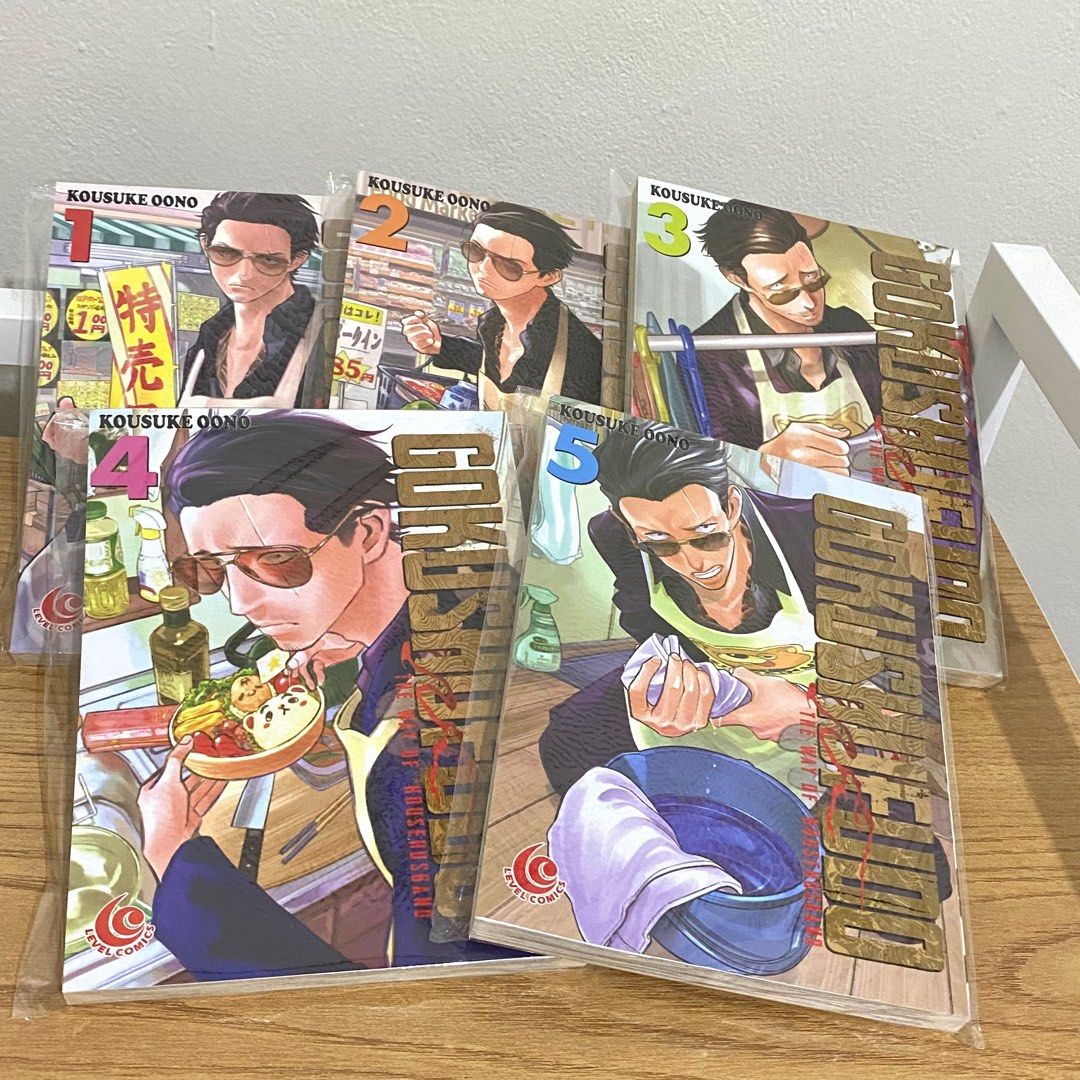 (TAKE ALL) Gokushufudou The Way of the Househusband Manga Vol 1-5, Buku & Alat Tulis, Komik dan ...