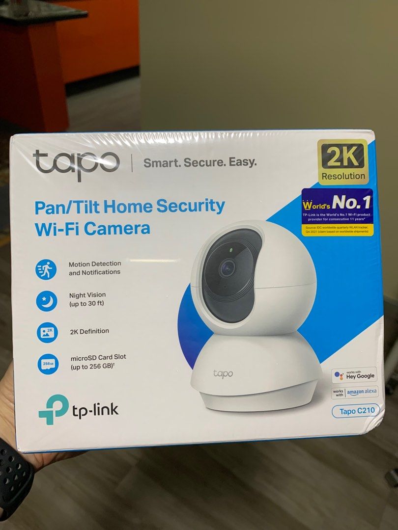 Tapo C210 Security Camera CCTV, Furniture & Home Living, Security ...