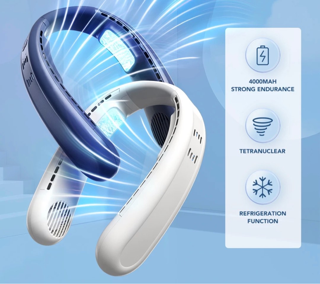 Premium Cooling Neck Fan New Technology Semiconductor Air conditioner ...