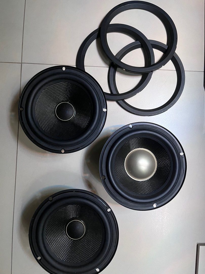speakers woofer midrange tweeter, Audio, Soundbars, Speakers ...