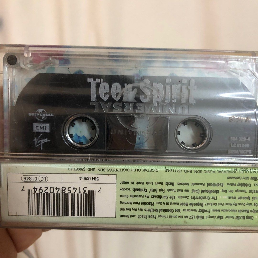 Teen Spirit kaset coldplay, Hobbies & Toys, Music & Media, CDs & DVDs ...