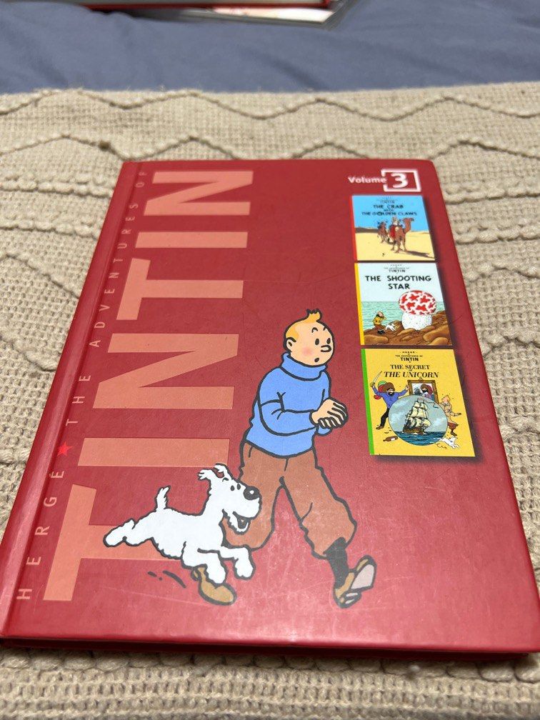 The adventures of tintin collection. 7 volumes, Hobbies & Toys, Books ...