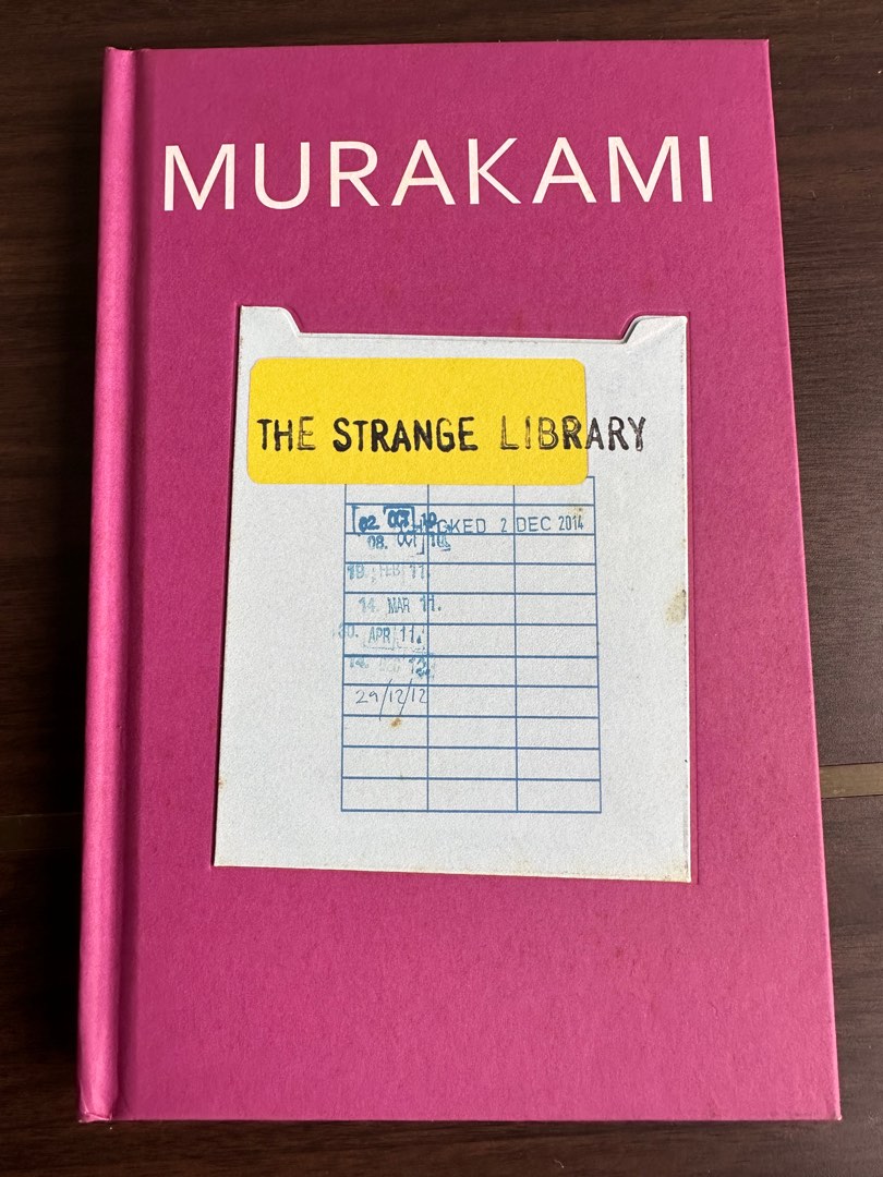 The Strange Library by Haruki Murakami, Hobbies & Toys, Books ...