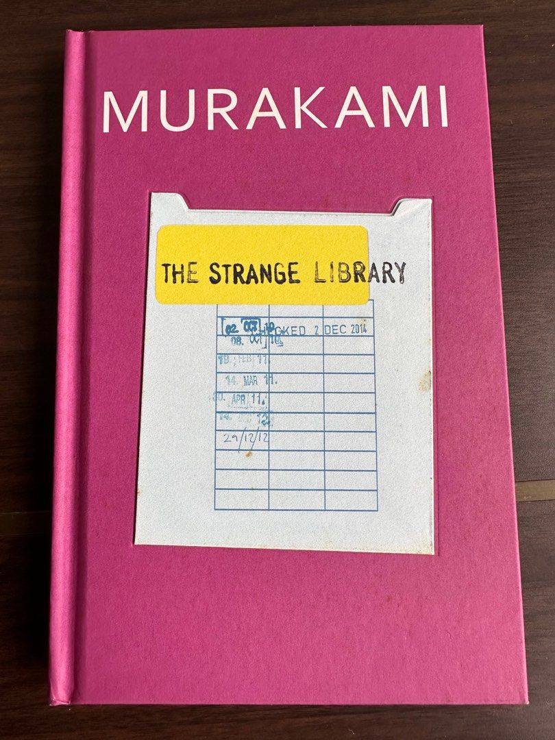 The Strange Library by Haruki Murakami, Hobbies & Toys, Books ...