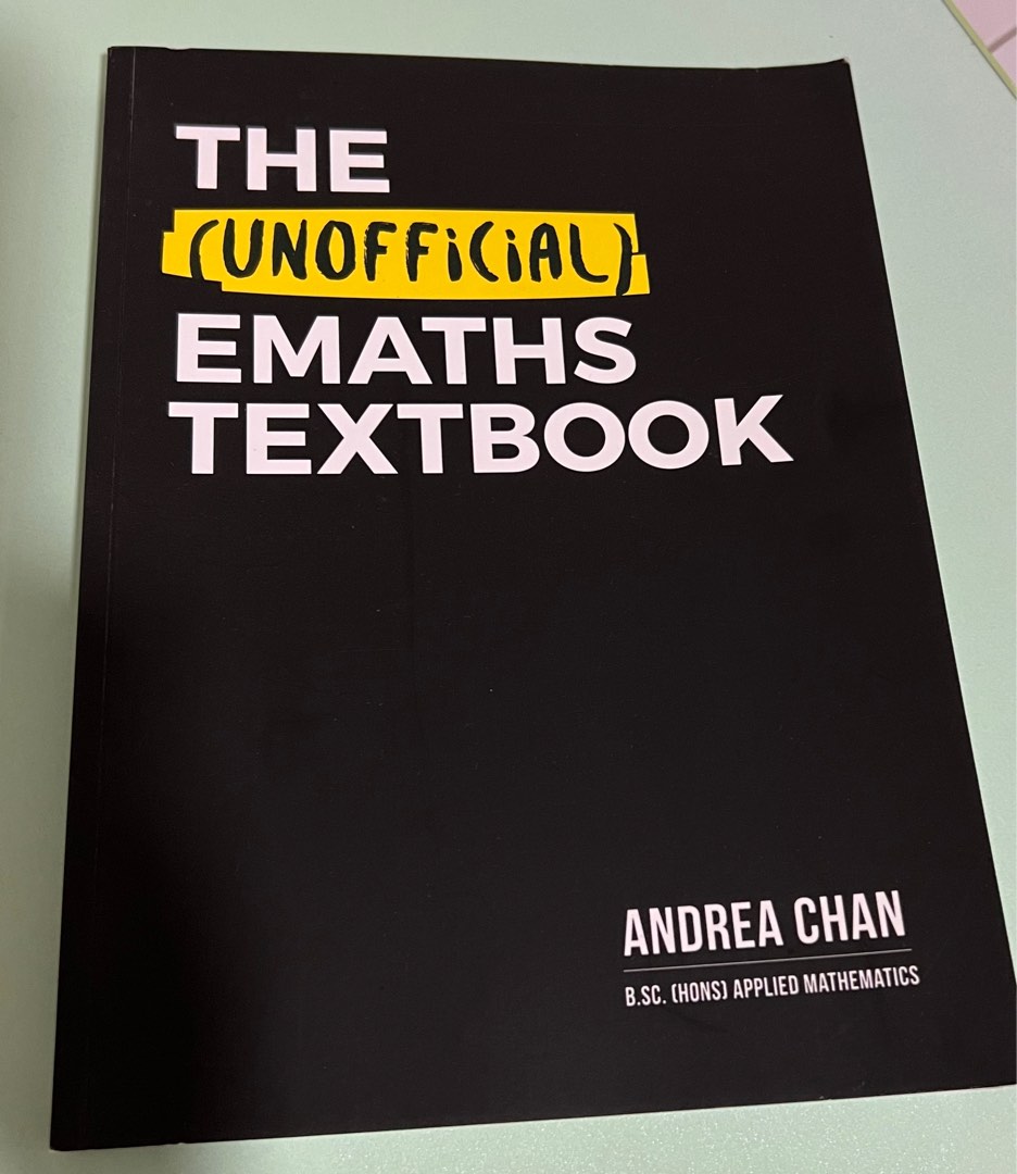 The (unofficial) Emaths Texbook, Hobbies & Toys, Books & Magazines ...