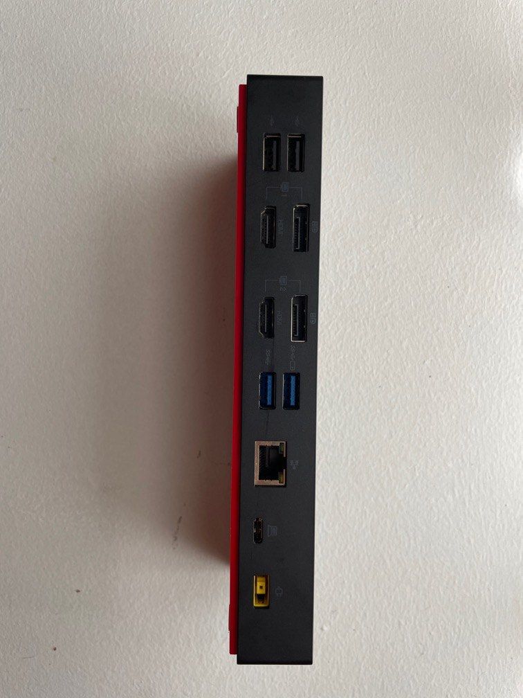 Thinkpad Hybrid Usb C With Usb A Docking Station Computers Tech Laptops Notebooks On Carousell