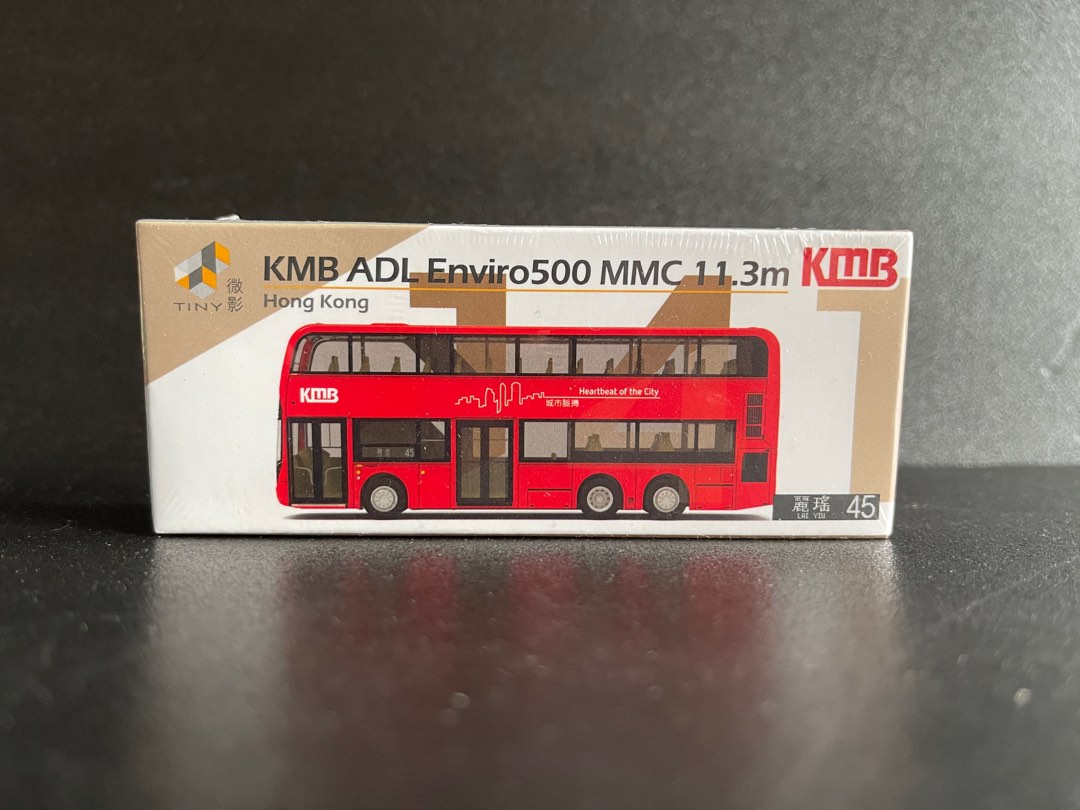 [TINY] 1:110 Hong Kong Bus; KMB ADL Enviro 500 MMC, Hobbies & Toys ...