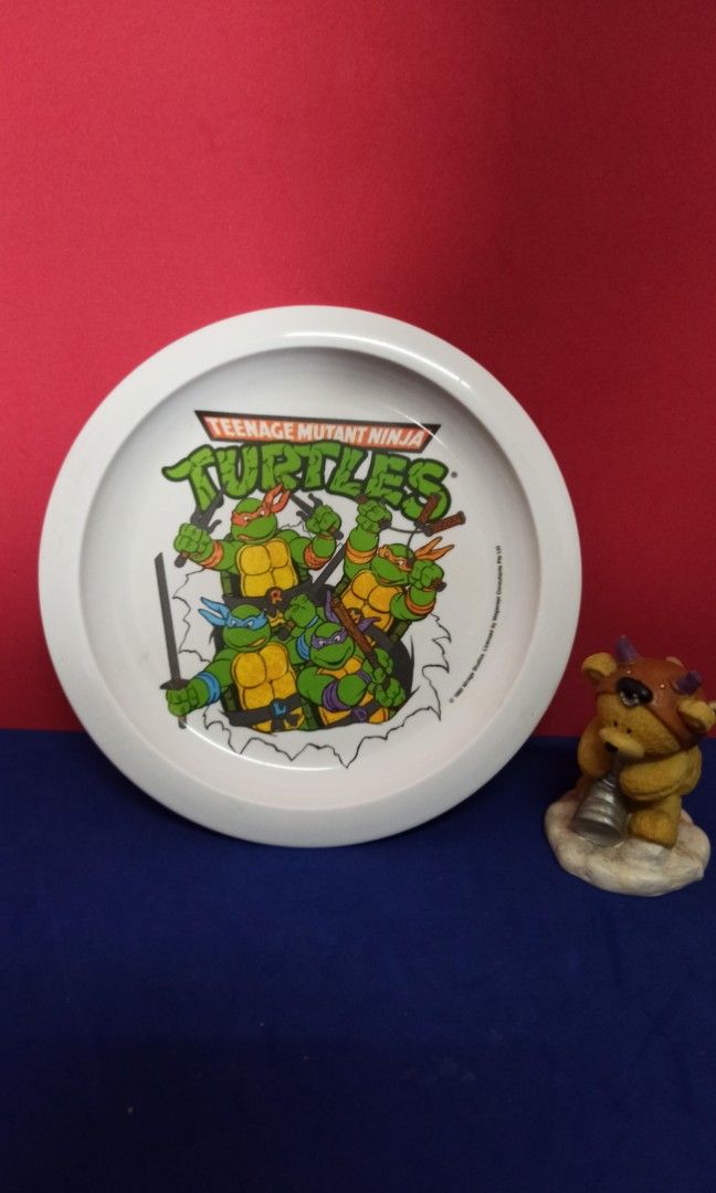 TMNT Plastic Plate - Teenage Mutant Ninja Turtle, Hobbies & Toys ...