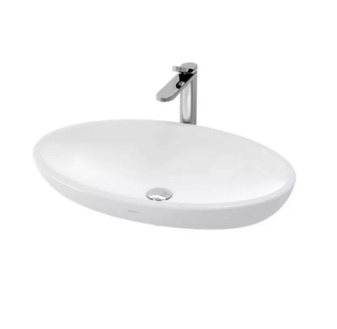 TOTO counter top basin, Furniture & Home Living, Bathroom & Kitchen ...