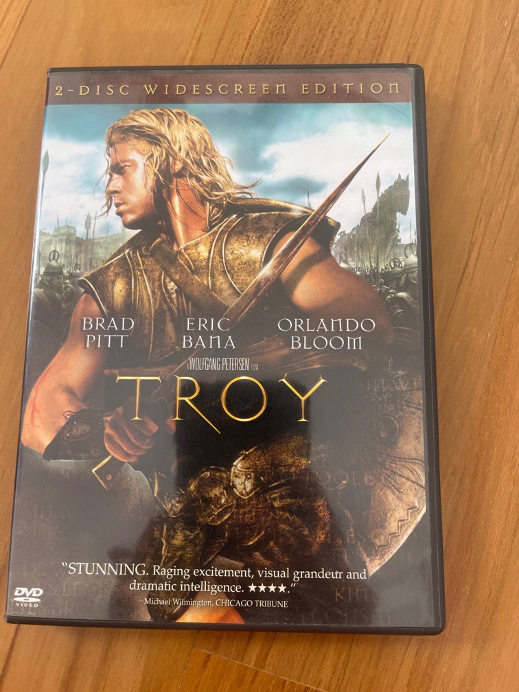 Troy 2 disc widescreen, Hobbies & Toys, Music & Media, CDs & DVDs on Carousell