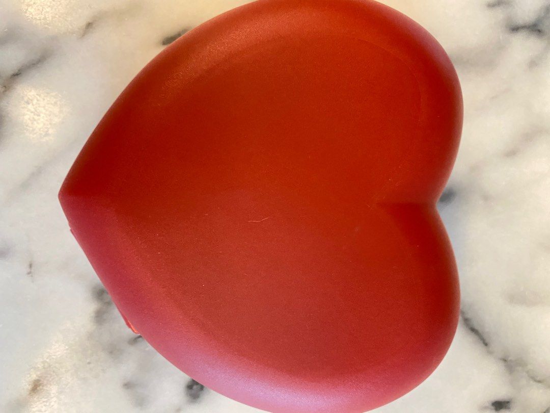 Tupperware heart shaped container, Furniture & Home Living, Kitchenware ...