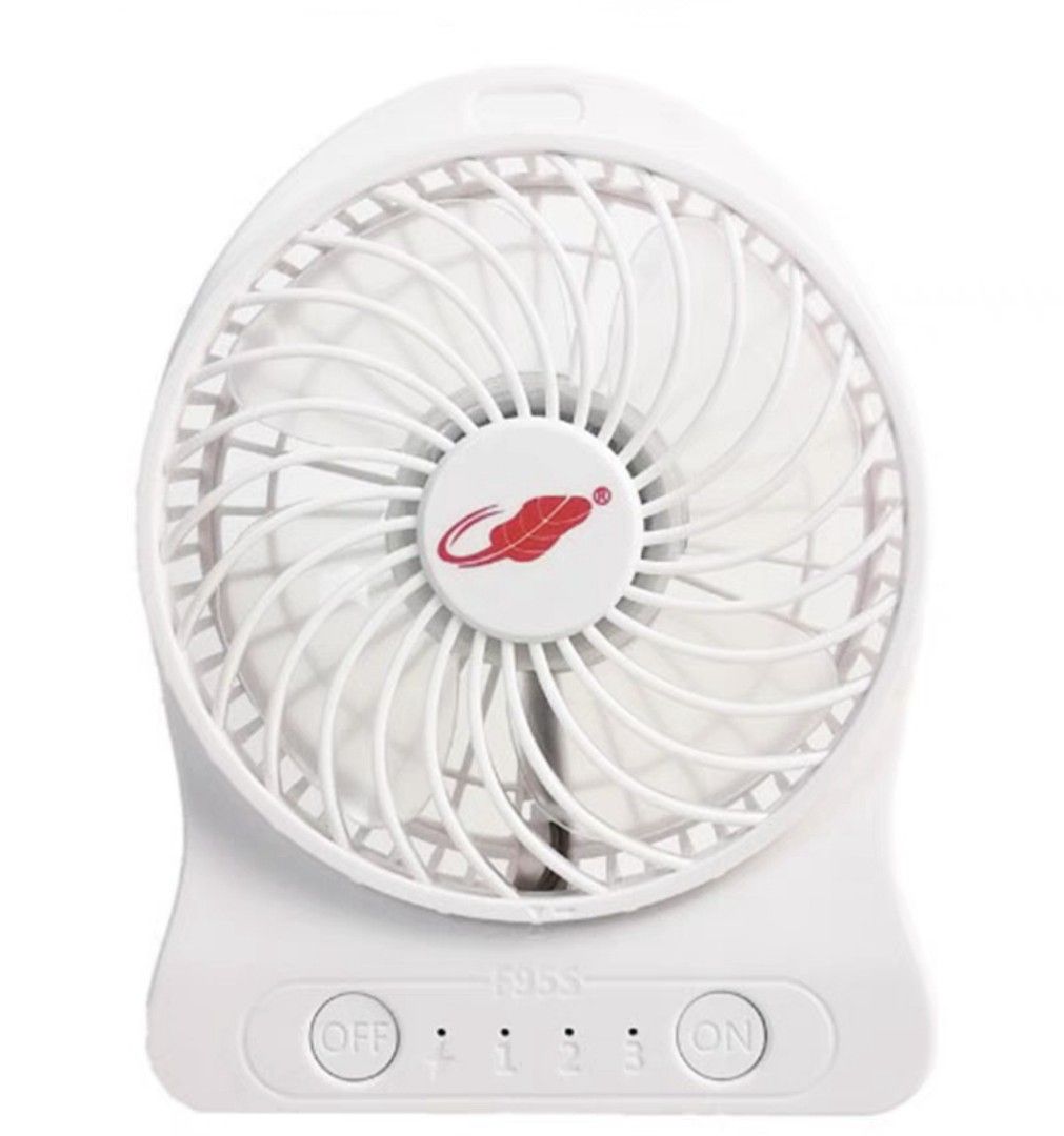 USB chargeable Portable Fan F95S Power Fan Super GOOD for this Hot ...