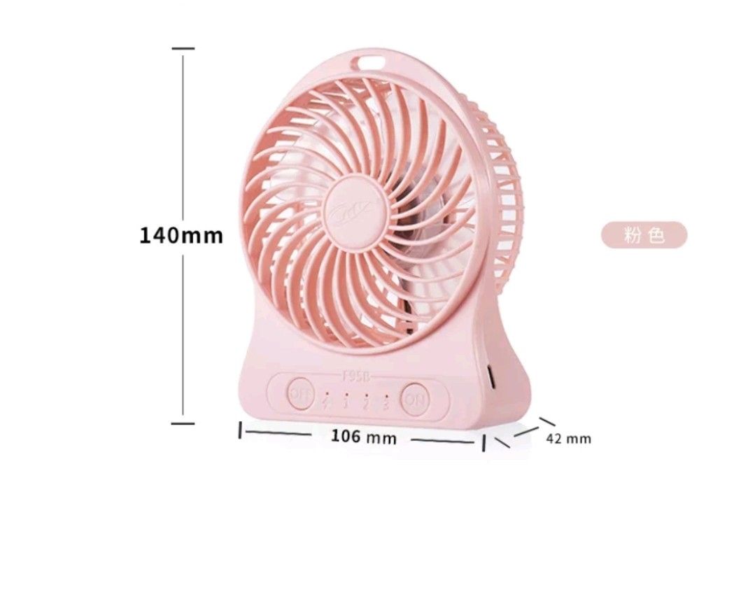 USB chargeable Portable Fan F95S Power Fan Super GOOD for this Hot ...