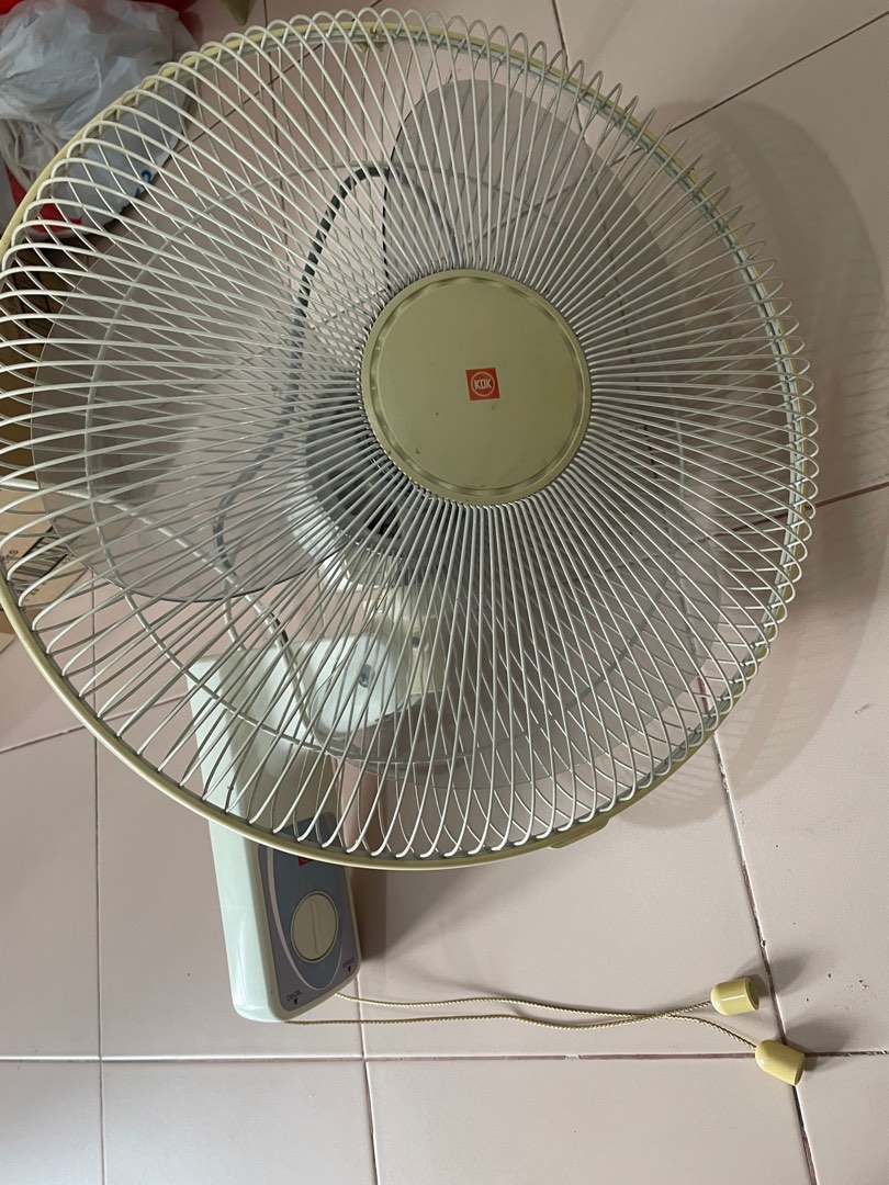 Used KDK Wall Fan, Furniture & Home Living, Lighting & Fans, Fans on ...
