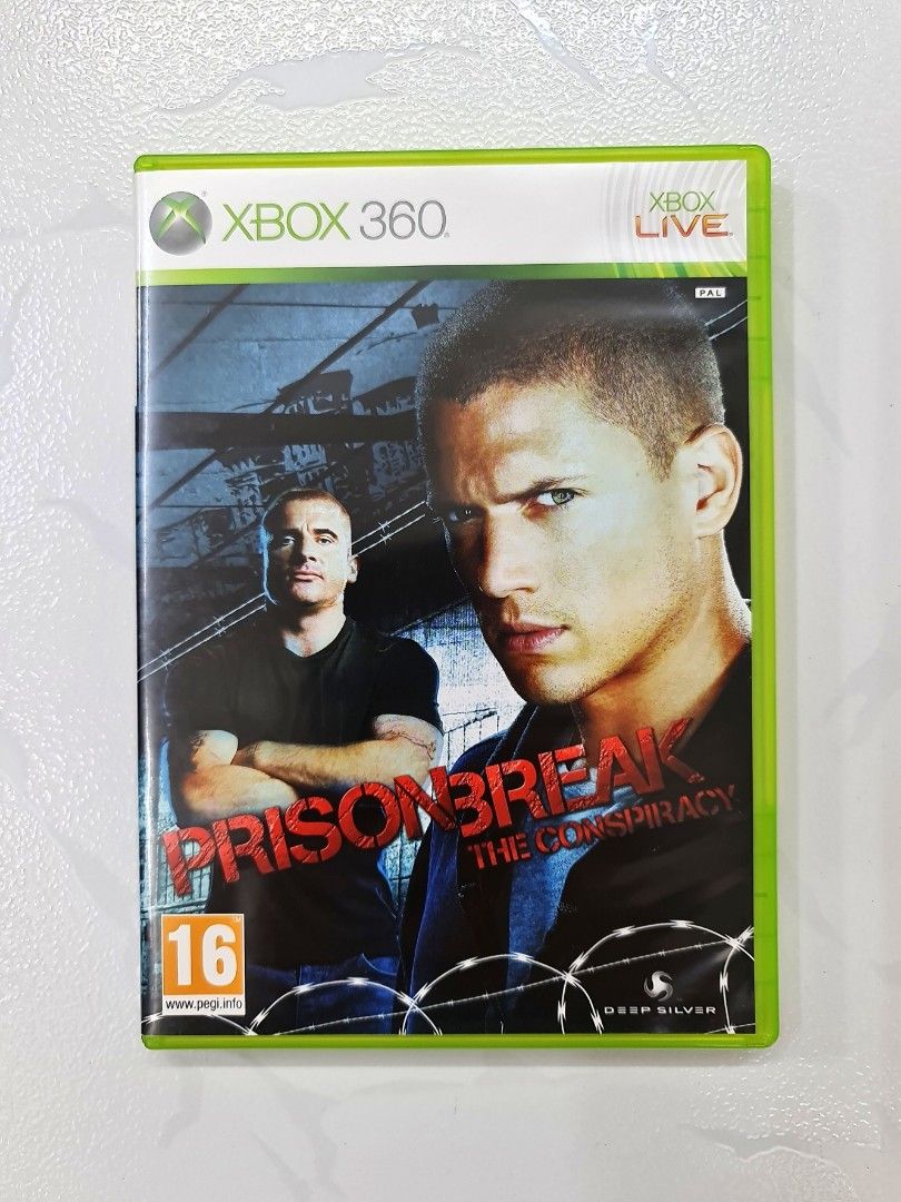 Video Game for Xbox 360 : Prison Break : The Conspiracy *Rare/Used ...