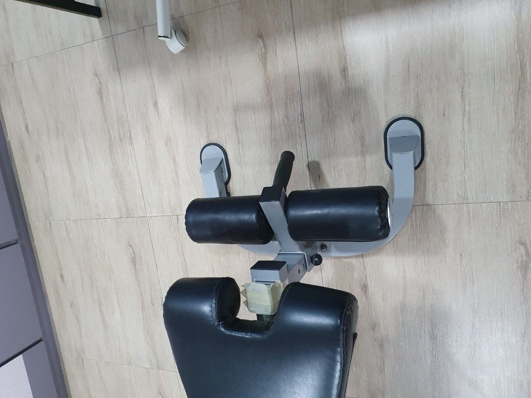 Vigor Premium Gym Bench with leg extension, Sports Equipment, Exercise ...