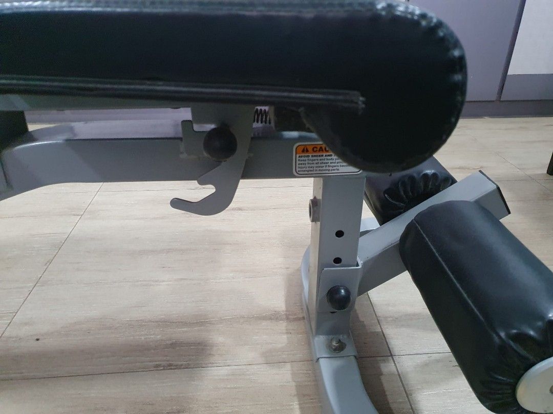 Vigor Premium Gym Bench with leg extension, Sports Equipment, Exercise ...