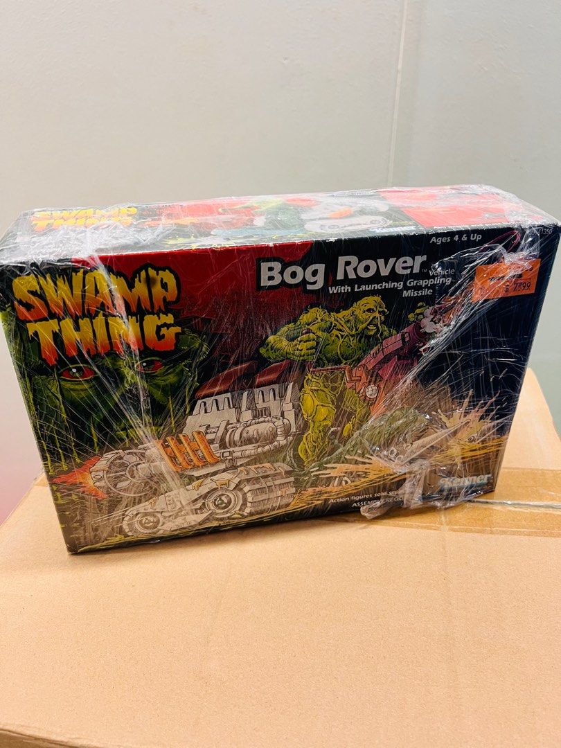 Vintage 1990 Kenner Swamp Thing Bog Rover Vehicle NEW Very RARE ...
