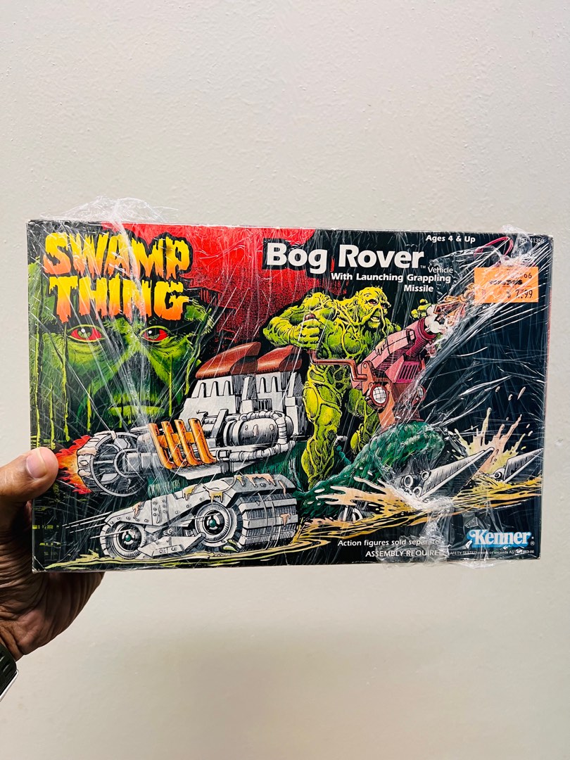 Vintage 1990 Kenner Swamp Thing Bog Rover Vehicle NEW Very RARE ...