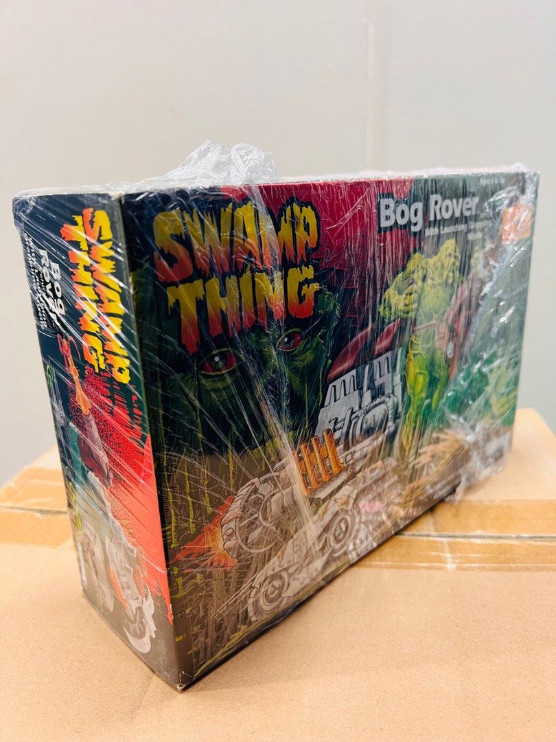 Vintage 1990 Kenner Swamp Thing Bog Rover Vehicle NEW Very RARE ...