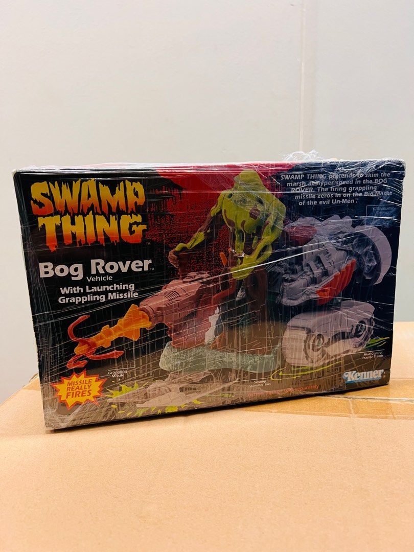 Vintage 1990 Kenner Swamp Thing Bog Rover Vehicle NEW Very RARE ...