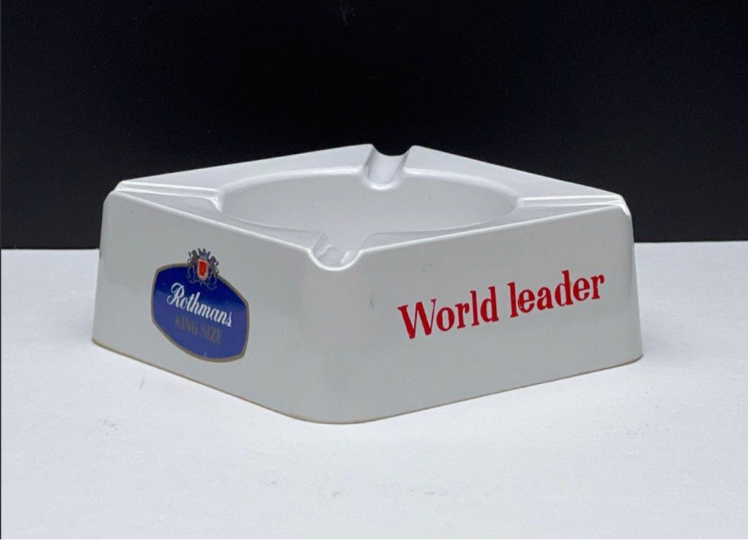 Vintage Rothmans King Size Melamine Ashtray, Hobbies & Toys ...