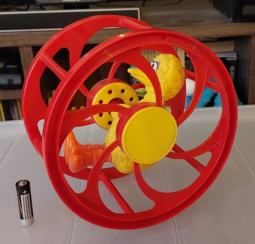 Vintage BIG BIRD (Roll Back Wheel) Kids Toy, Hobbies & Toys, Toys ...