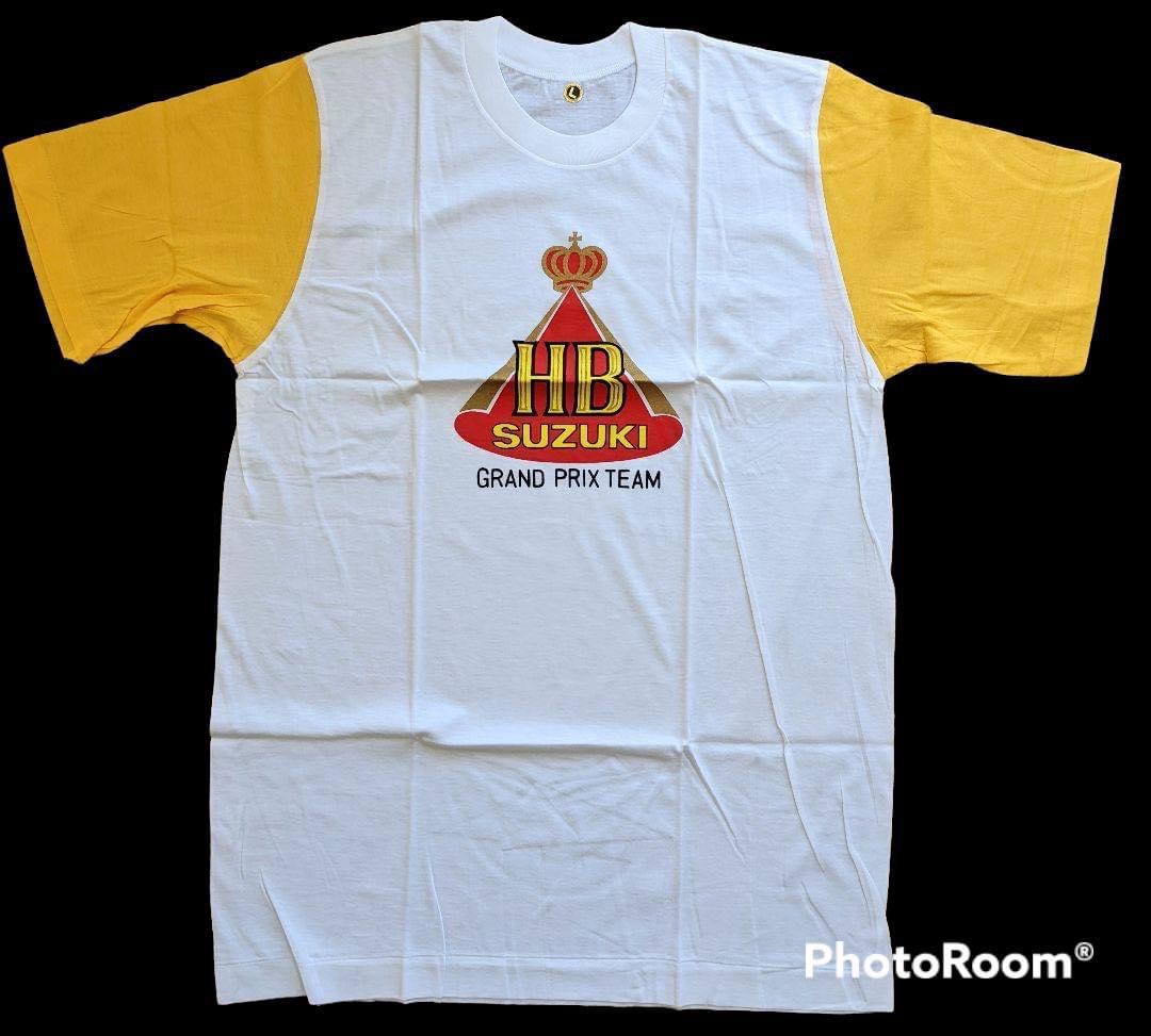 Vintage hb suzuki racing team shirt nankai marlboro kushitani lucky ...